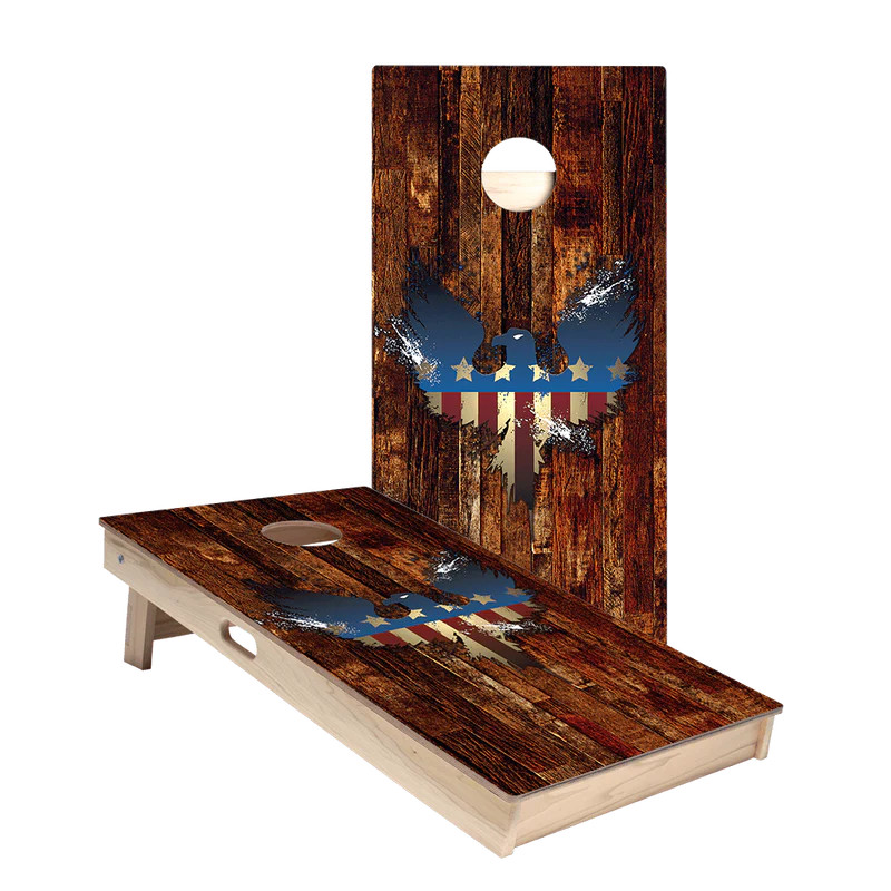 USA Eagle Star Cornhole Boards - AchillionSports