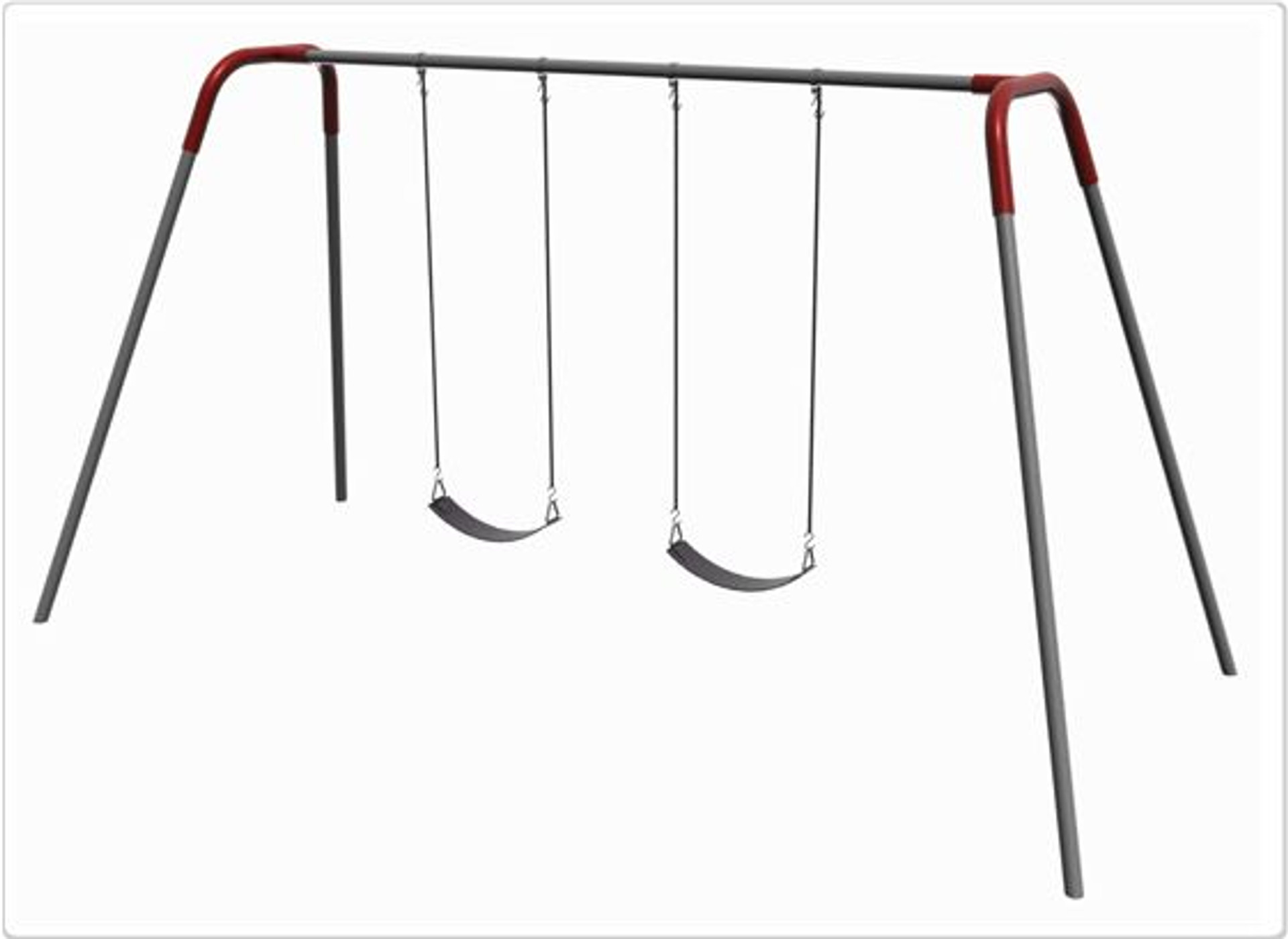 SportsPlay Arch Post Swing Set - Two Swings - AchillionSports