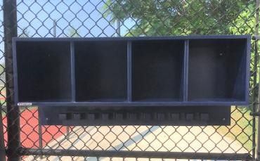 Helmet and Bat Rack Combo - AchillionSports