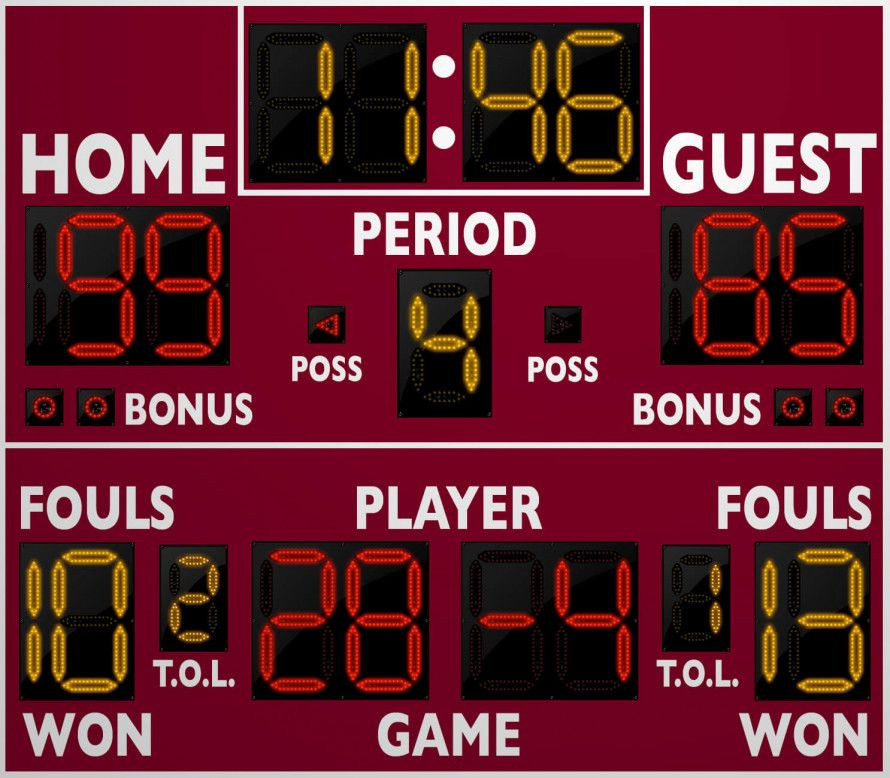 Portable Basketball Scoreboard with Shot Clock | Achillion Sports