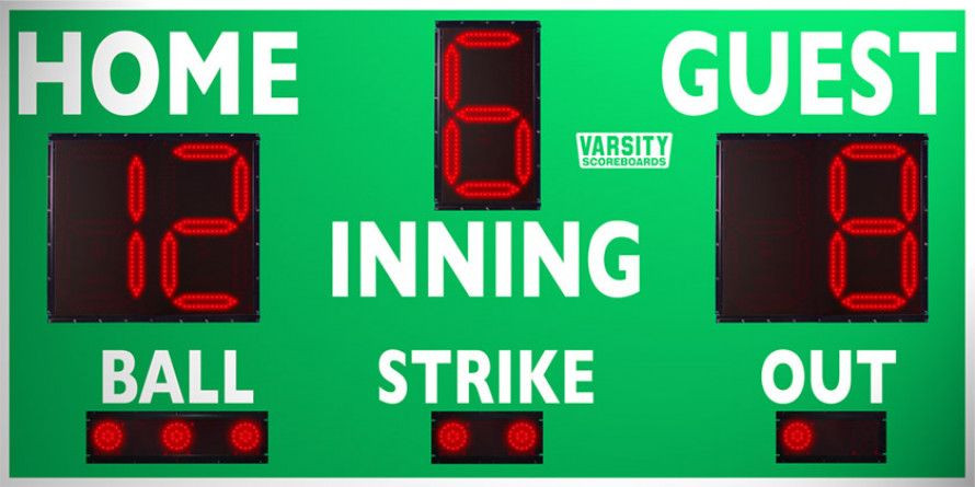 Portable Baseball Scoreboards for Softball and Baseball Games