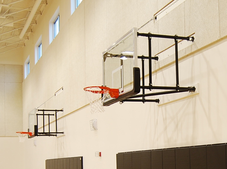 Adjustable Mounted Basketball Hoop | 72 Inch Backboard