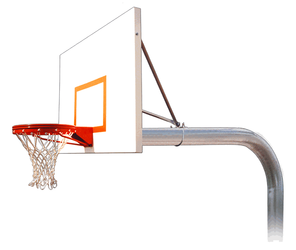 First Team Brute Endura Inground Fixed Height Hoop - AchillionSports