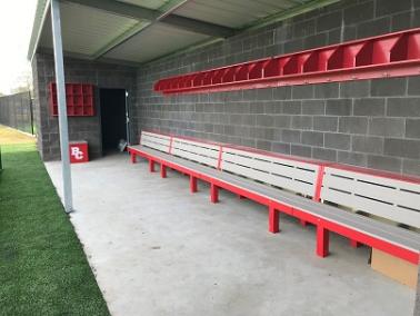 Geary Dugout Storage Rack - AchillionSports
