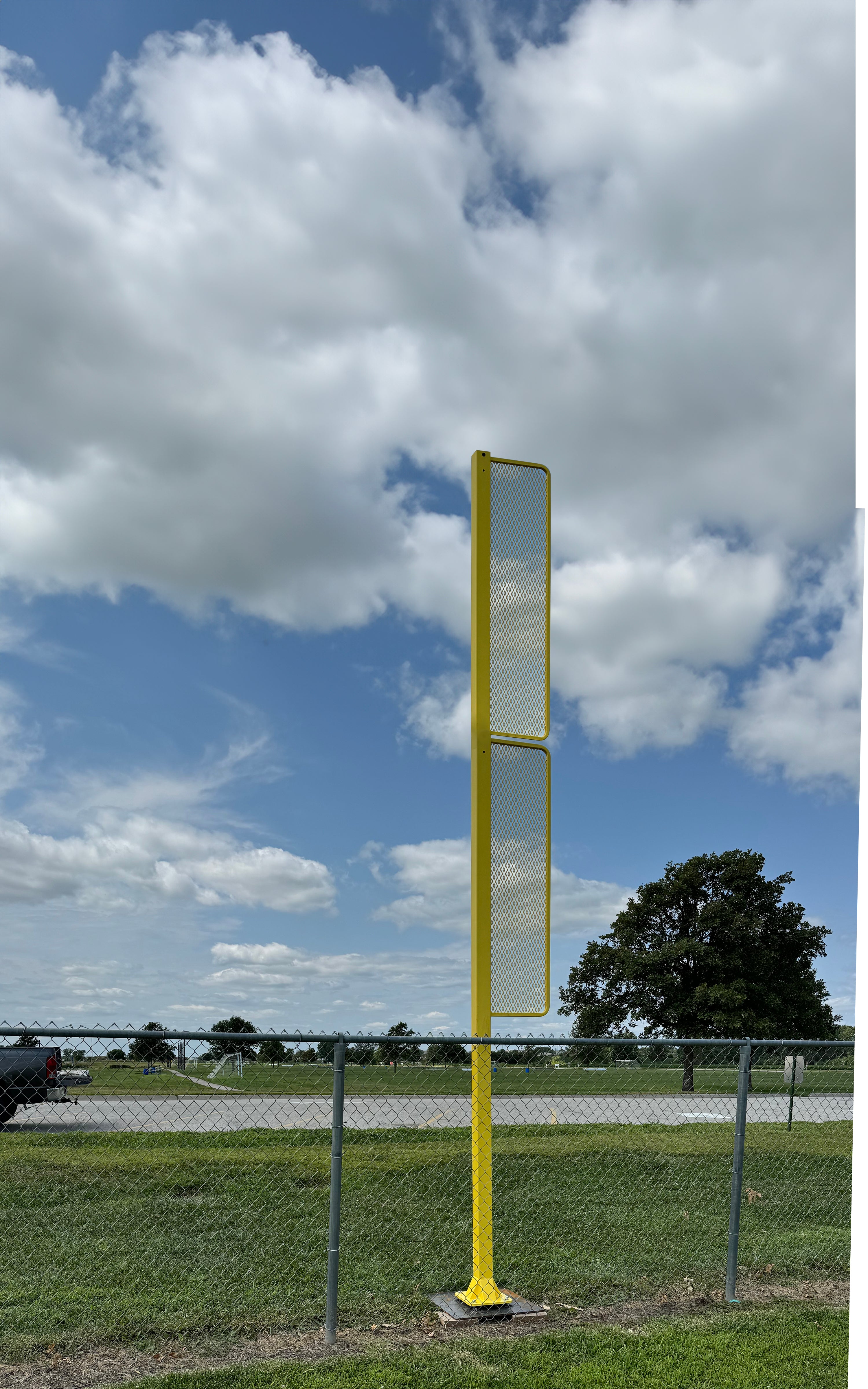 Bison Steel 16' Foul Pole - Pair - AchillionSports