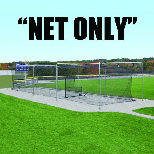 Jaypro Pro 12 Foot X 55 Foot Batting Cage Net - AchillionSports