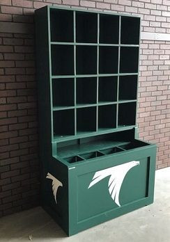 Commander Helmet and Bat Rack - AchillionSports