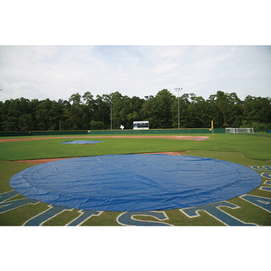 Baseball/Softball Field Rain Cover with Ground Stakes - AchillionSports