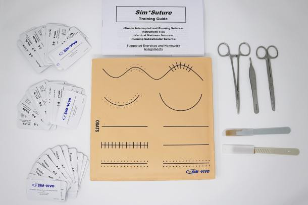 Kit De Sutura Sim-Suture Learning System: Complete Suture Skills Suture ...