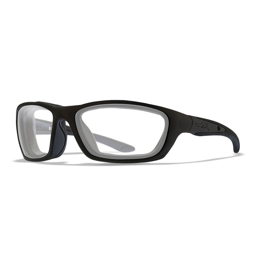 Wiley X Brick | Clear Lens w/ Matte Black Frame - The Tactical Shop