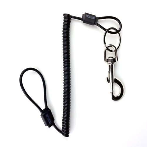 Frontline Kevlar Coiled Lanyard w/ Snap Bolt - The Tactical Shop