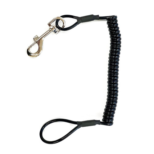 Kevlar Coiled Lanyard w/ Snap Bolt and 15mm loop attachment V2 - The ...
