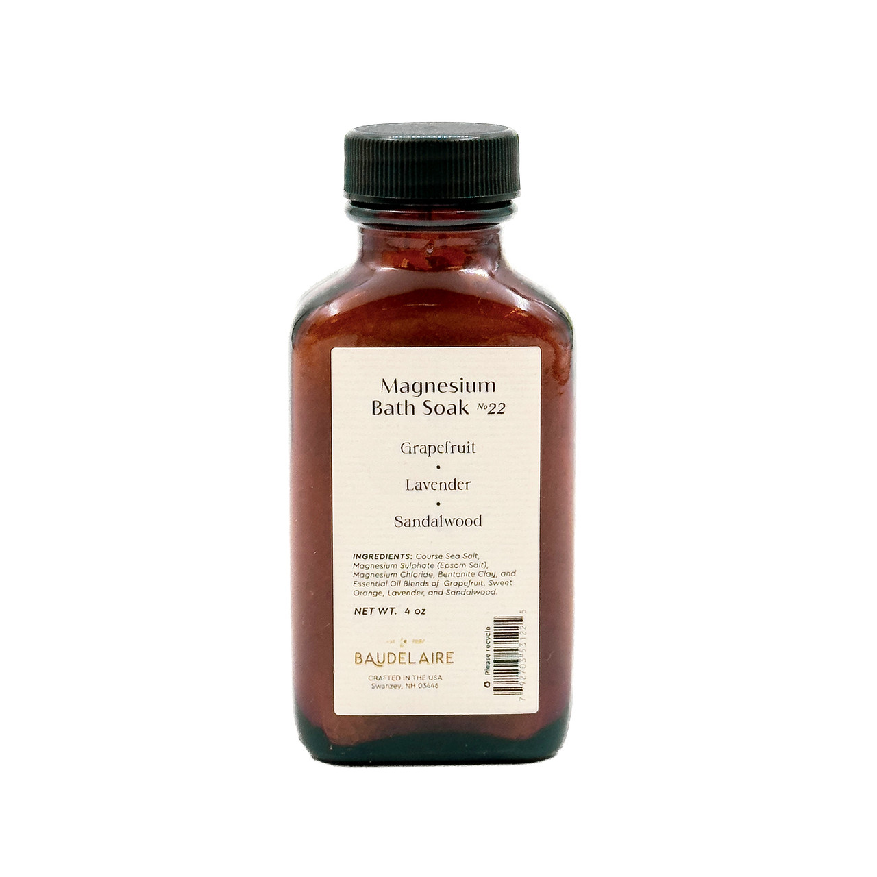 Purifying Magnesium Bath Soak | Natural Remedies | Baudelaire