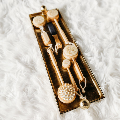 Bamboo Bath & Body Brushes | Luxury | Baudelaire