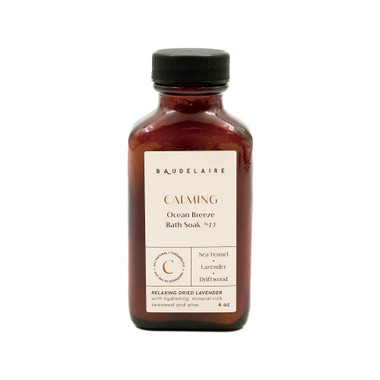 Calming Ocean Breeze Bath Soak | Natural Remedies | Baudelaire