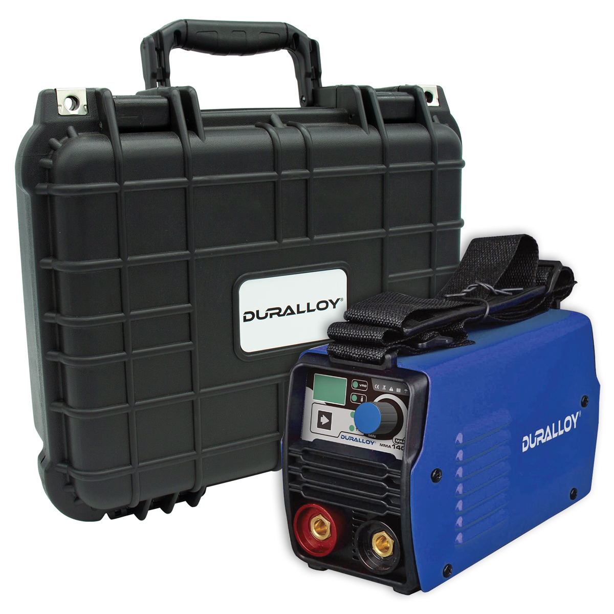 Duralloy 140 MMA Mini Welder & Hard Case Combo