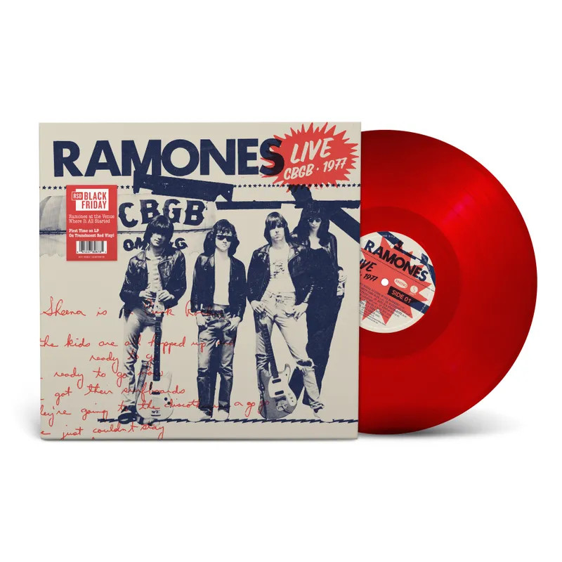 Ramones - Live at CBGB, 1977 (LP) - Black Friday RSD 2025 Vinyl Record