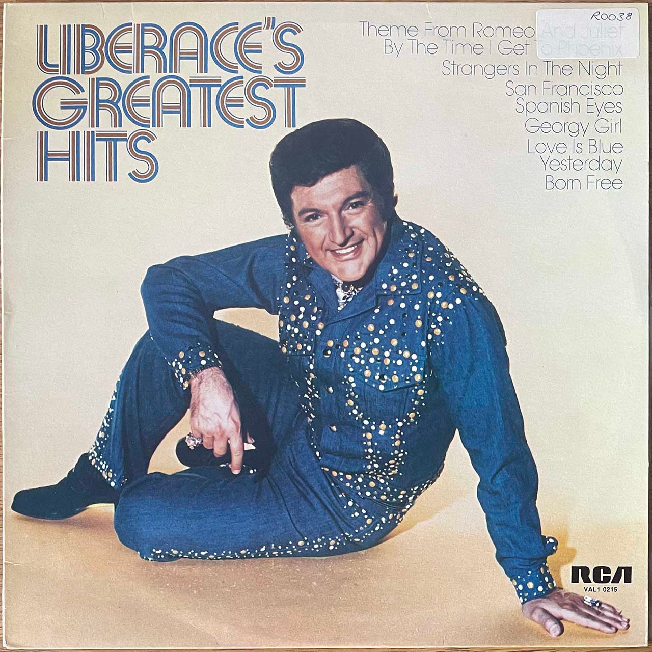 Liberace - Liberace's Greatest Hits (LP) - Second Hand Vinyl Record