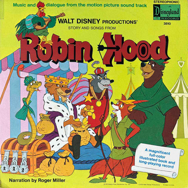Various - Story And Songs From Robin Hood (LP) - Second Hand Vinyl Record