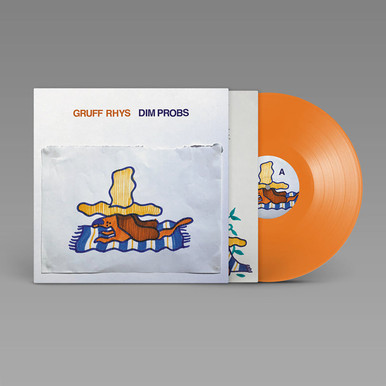 Gruff Rhys - Dim Probs (LP) - Orange Vinyl Record