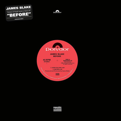 James Blake - Before (EP) - 45RPM Vinyl Record