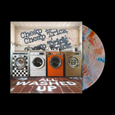 Cheap Trick - All Washed Up (LP) - Clear w/ Orange & Blue Marble Vinyl ...