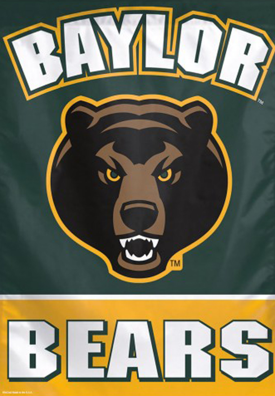 Baylor University Bears NCAA Vertical House Flag - Briarwood Lane