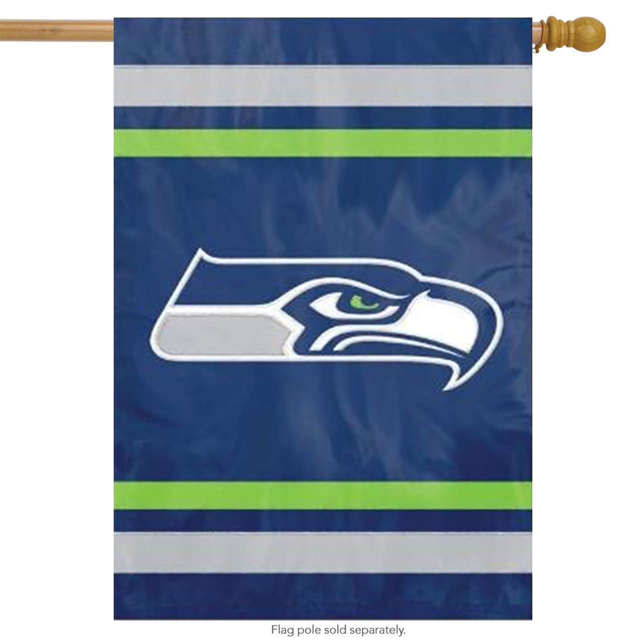 Seattle Seahawks Licensed NFL House Flag - Briarwood Lane