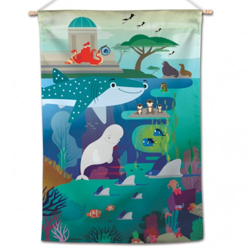 Finding Nemo Scene House Flag - Briarwood Lane