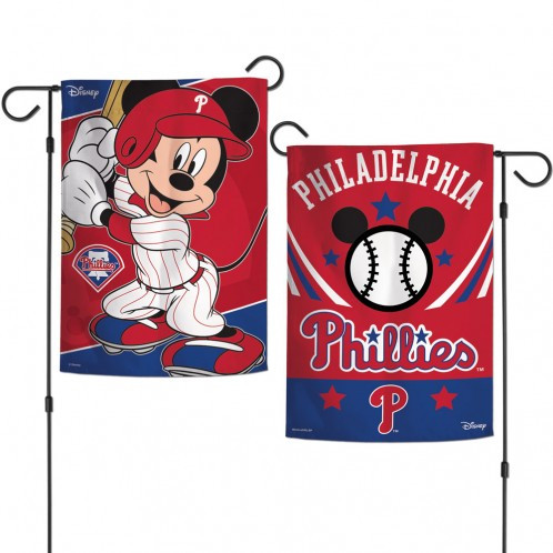 Philadelphia Phillies Mickey Mouse Garden Flag - Briarwood Lane