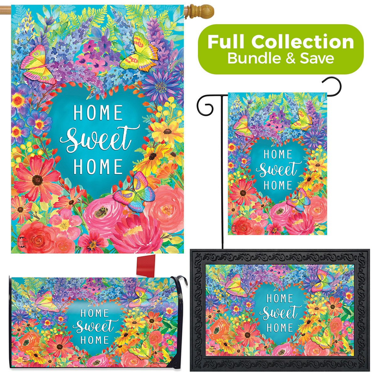 Floral Home Sweet Home Spring Design Collection - Briarwood Lane