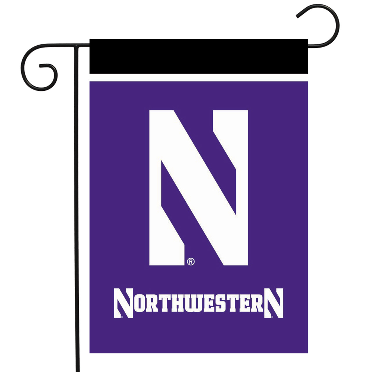 Northwestern University NCAA Garden Flag - Briarwood Lane