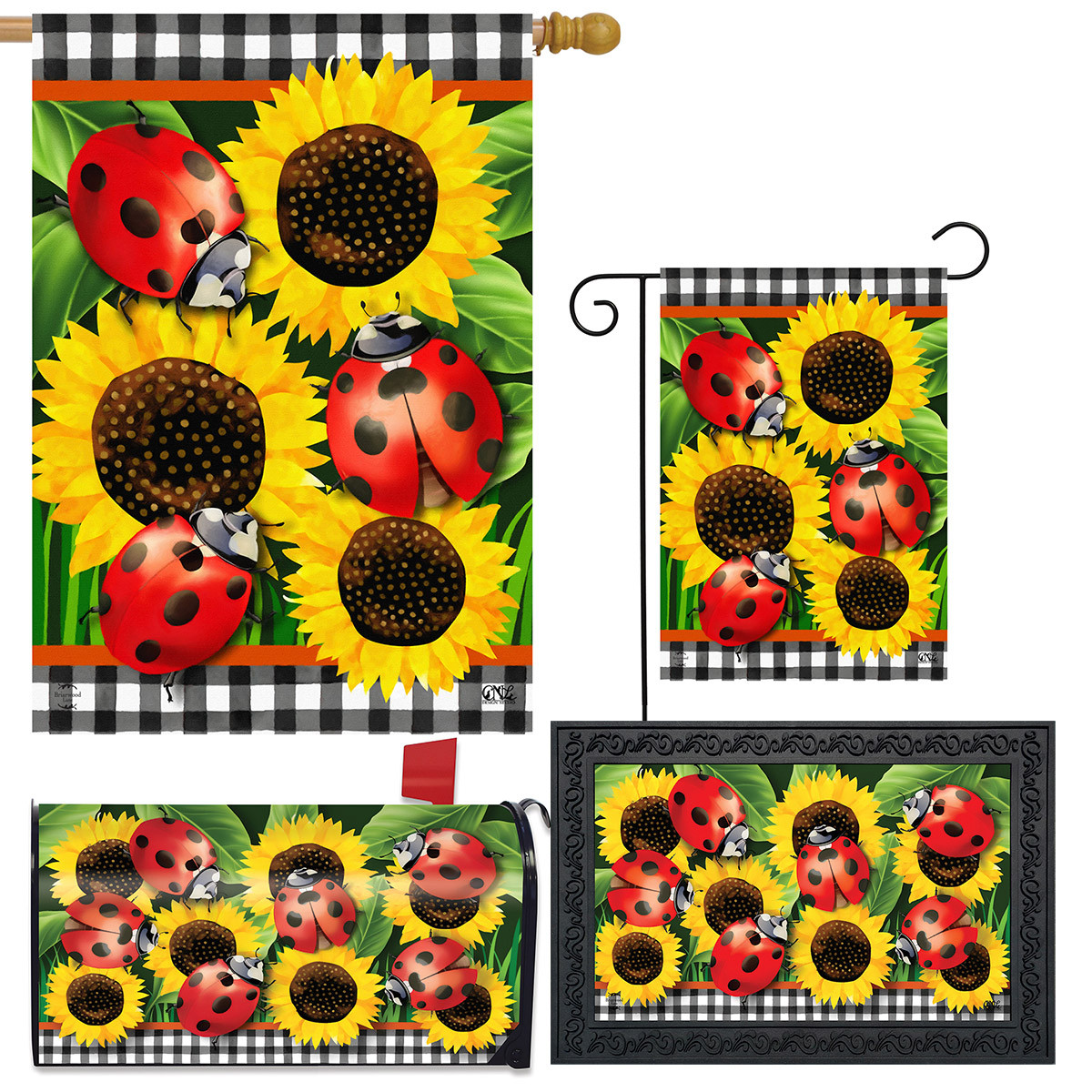 Ladybugs and Sunflowers Summer Design Collection - Briarwood Lane