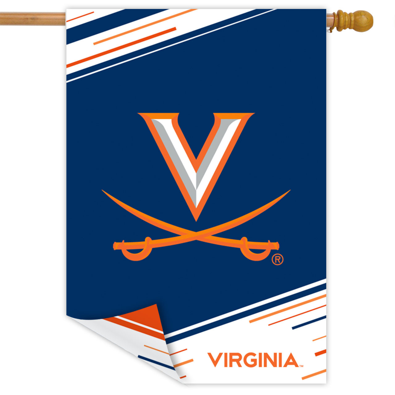 University of Virginia NCAA Licensed Double-Sided House Flag ...