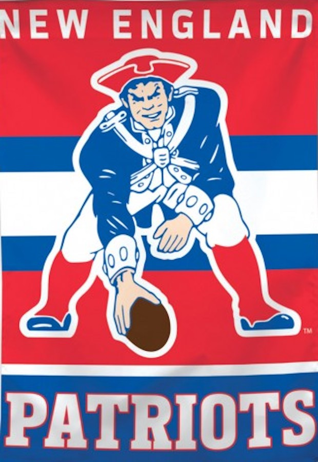 New England Patriots Vertical Flag - Briarwood Lane