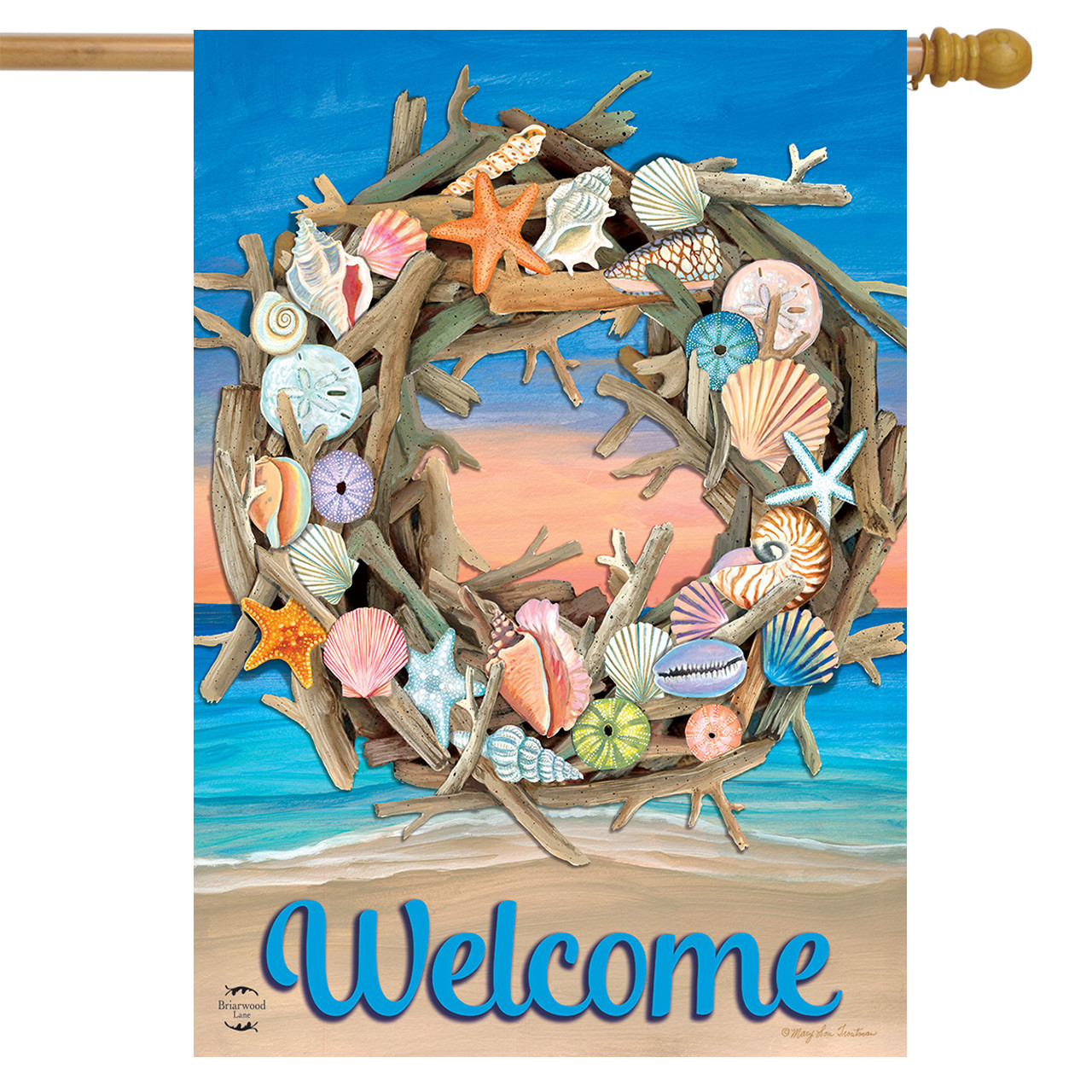 Beach House Flags for sale - Briarwood Lane™