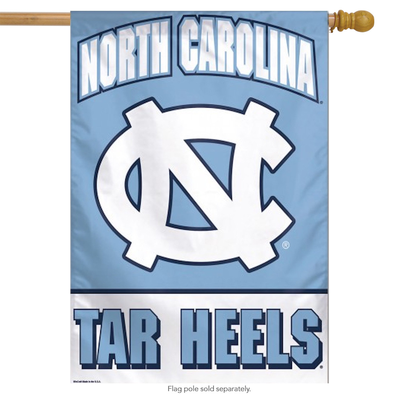 University of North Carolina Vertical Flag - Briarwood Lane