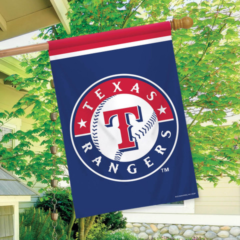 Texas Rangers MLB Licensed House Flag - Briarwood Lane