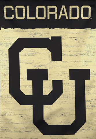 University of Colorado Vertical Flag - Briarwood Lane