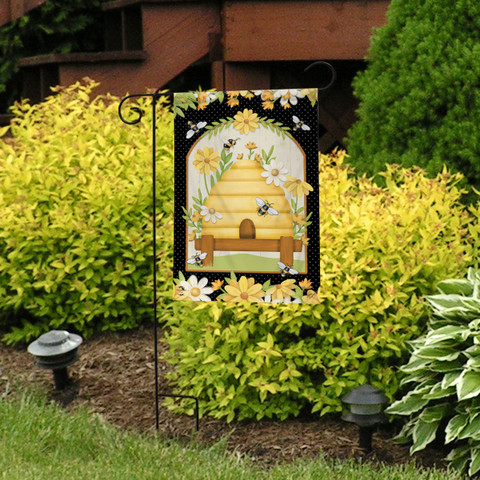 Home Sweet Hive Garden Flag - Briarwood Lane
