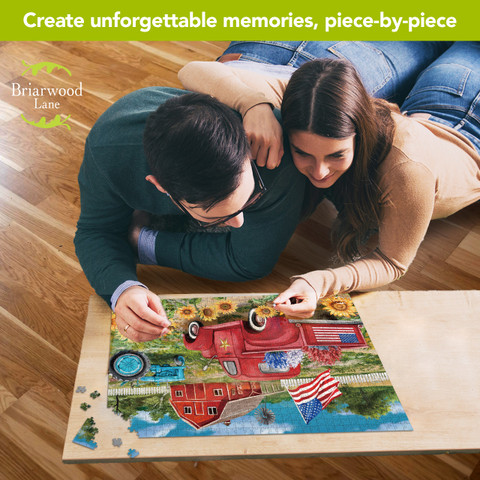 Land of the Free 1000 Piece Jigsaw Puzzle - Briarwood Lane