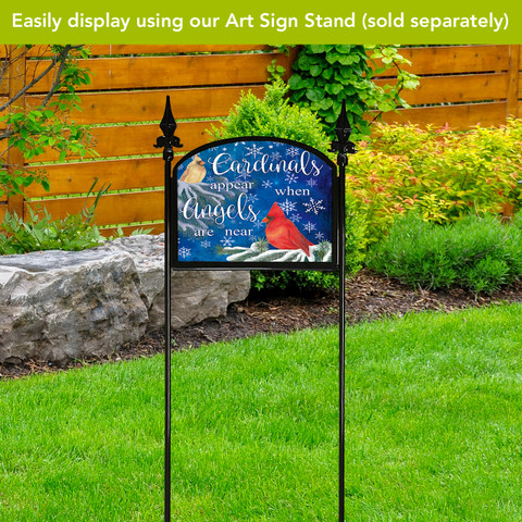 Cardinals Appear Acrylic Art Sign - Briarwood Lane