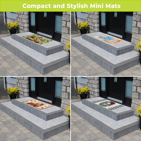 Seasonal Mini Mat Bundle C - Set of 4 Mini Mats + Tray Bundle (5-pack ...