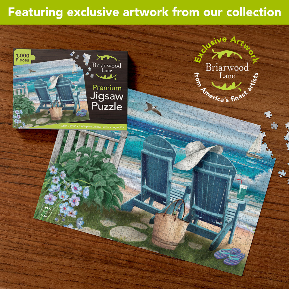Seaside Escape Summer 1000 Piece Jigsaw Puzzle - Briarwood Lane