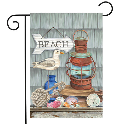 Beachy Vibes Summer Garden Flag - Briarwood Lane