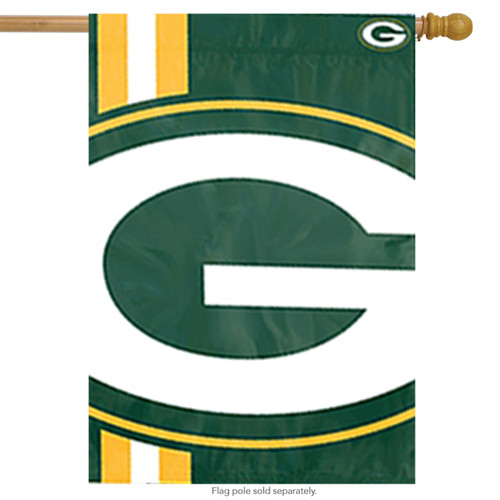 Green Bay Packers Bold Logo House Flag - Briarwood Lane