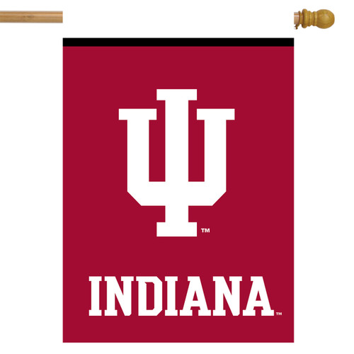 Indiana Hoosiers NCAA Licensed House Flag - Briarwood Lane
