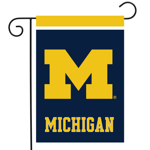Michigan Wolverines NCAA Licensed Garden Flag - Briarwood Lane