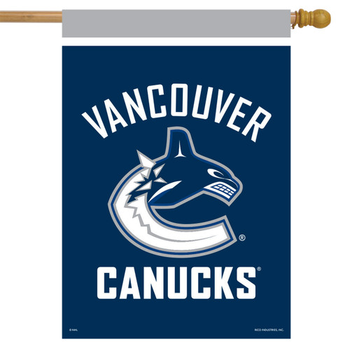 Vancouver Canucks NHL Licensed House Flag - Briarwood Lane