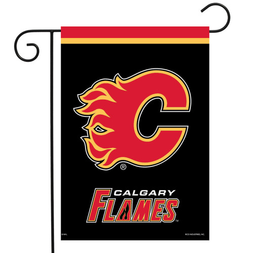 Calgary Flames NHL Licensed Garden Flag - Briarwood Lane